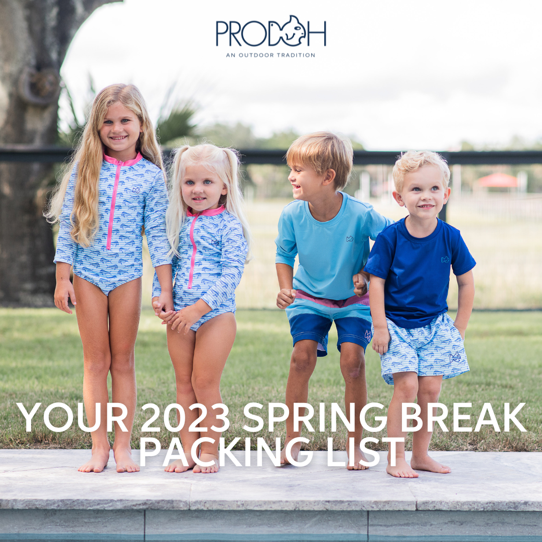 Your 2023 Spring Break Packing List – PRODOH